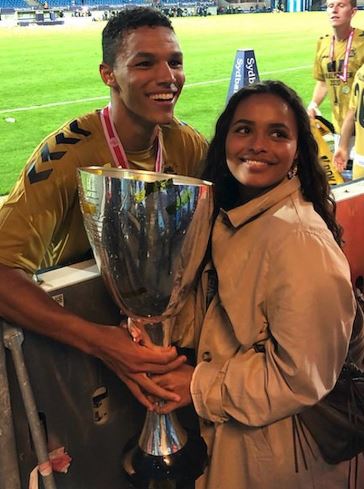 Alexander Bah Girlfriend Nathalie Victoria Mengesha